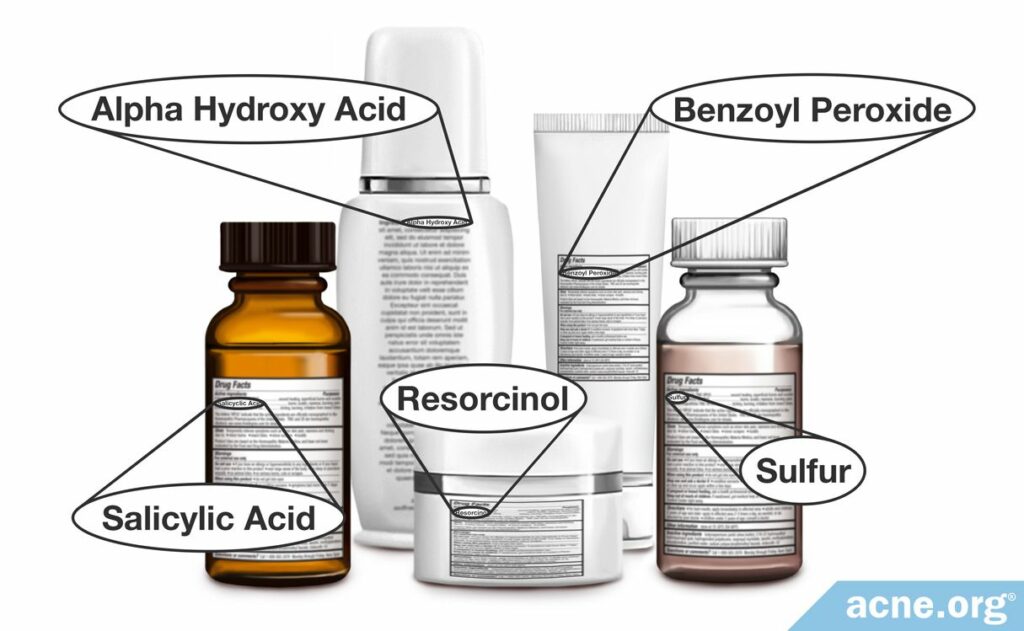 Over-the-Counter Treatment Ingredients - Acne.org