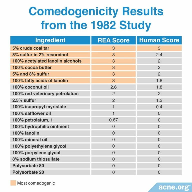 What Is Comedogenicity, and What Ingredients Are Comedogenic? The Full ...